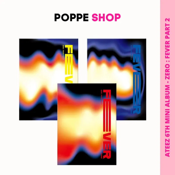 [POPPE SHOP ONHAND] ATEEZ 6TH MINI ALBUM - ZERO : FEVER PART 2 | Lazada PH