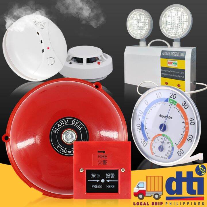Fire Alarm Bell Manual Switch 4 /6 /8 /10 /12 Home Safe Mall Office ...
