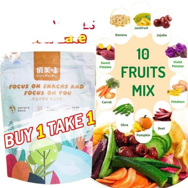 Dried Fruits and Vegetables Chips HomeFarm original snack dried mixed ...
