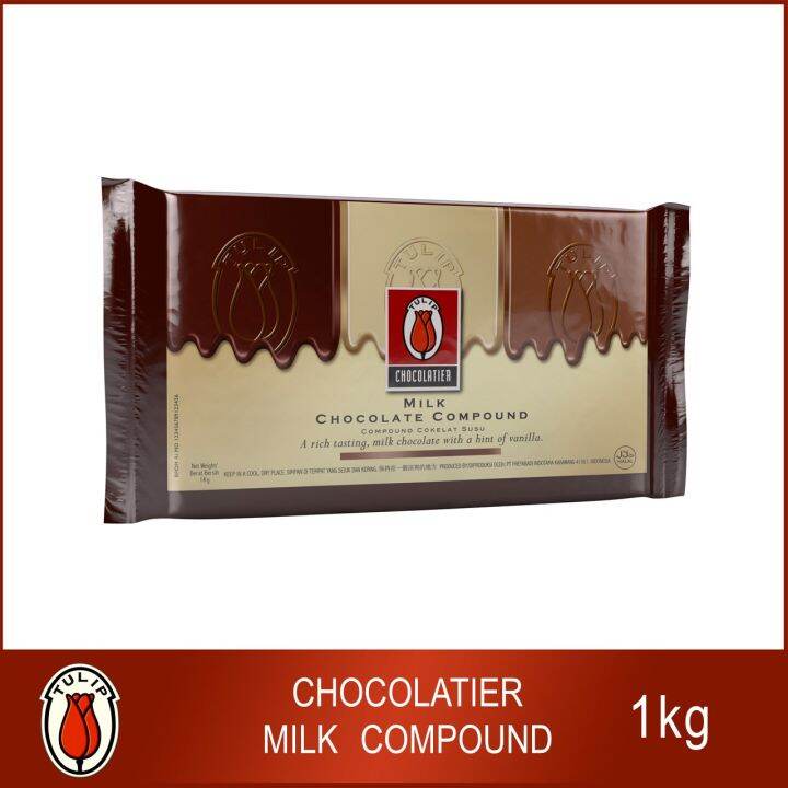 Tulip Chocolatier Milk Chocolate Compound 1kg | Lazada PH
