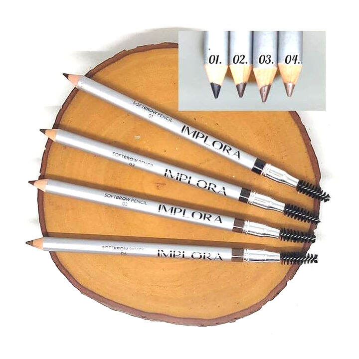 Implora Softbrow Soft Brow Pencil 2,5 gr - Tersedia 4 Warna Black ...