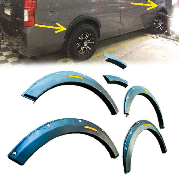 Nissan Urvan NV350 2015-2023 Fender Flare Slim with Yellow Reflector ...