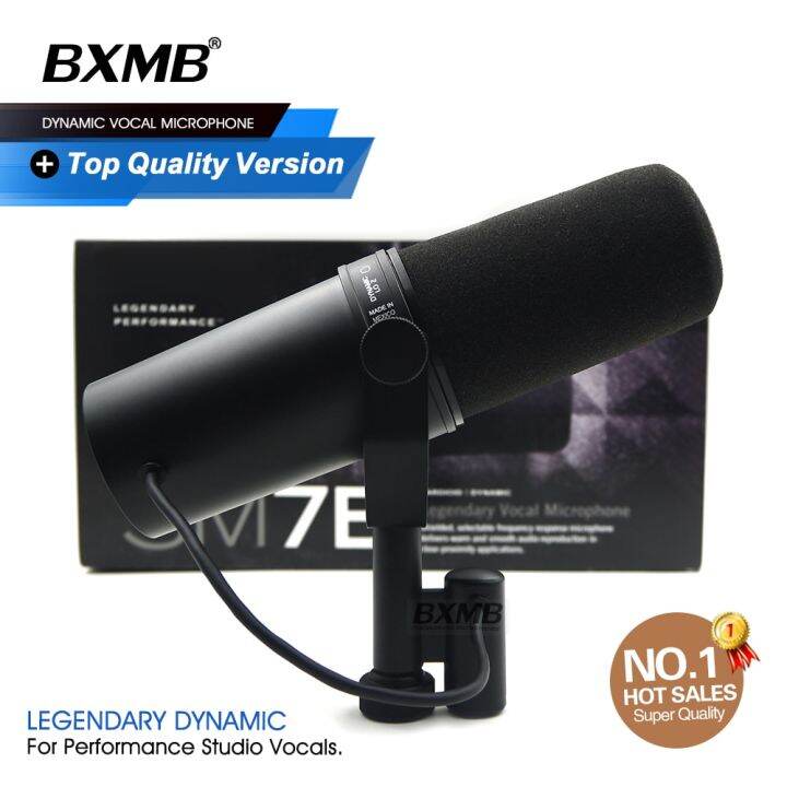 Professional SM7B Dynamic Microphone Selectable Frequency Response ...