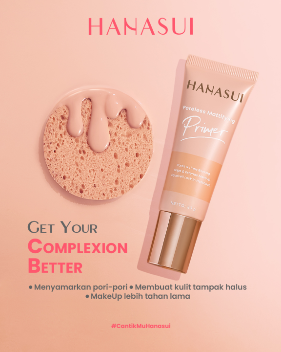 Hanasui poreless Mattifying Primer 20gr EWA | Lazada Indonesia