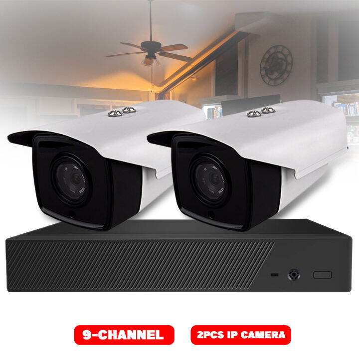 9CH NVR HD 1080P Network Hard Disk Video Recorder 500W Monitoring + SET ...