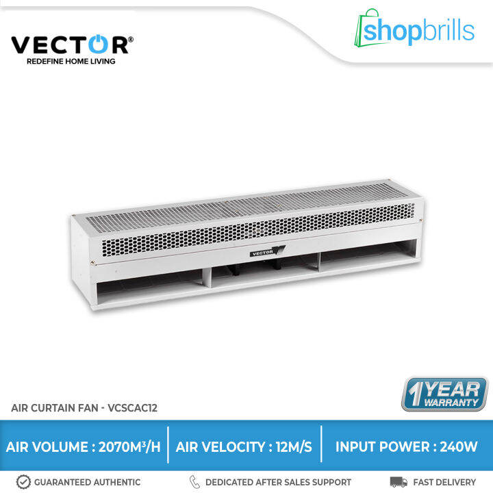 Air Curtain Fan VCSCAC12 (White) | Lazada PH