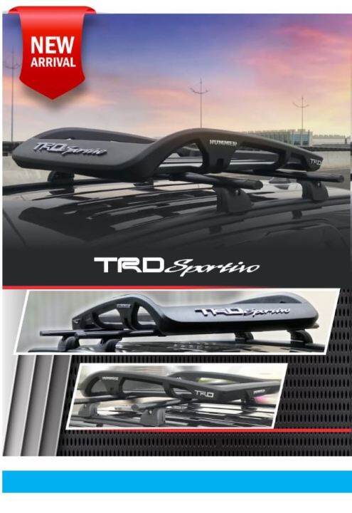 PROMO -Rack Logo TRD Sportivo / Roof Rack Mobil / Rak Bagasi ATAS Mobil ...