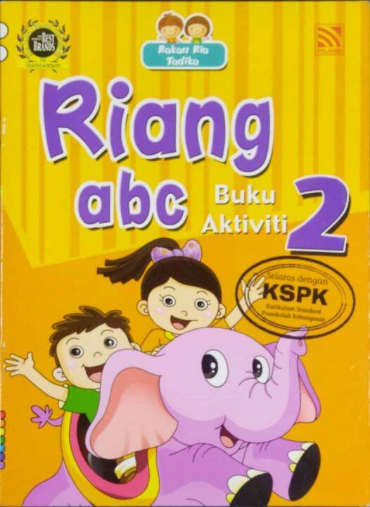 Pelangi Rakan Ria Tadika Riang ABC Buku Aktiviti 2(SGAM 15504) | Lazada