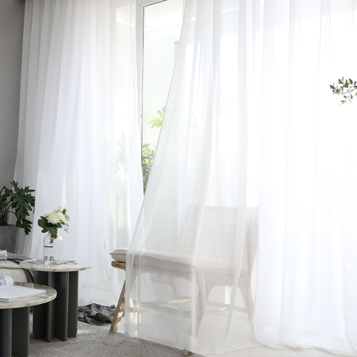 Premium Curtain Sheer/ Soft lace/Langsir Putih/Day curtain/ Jarang ...