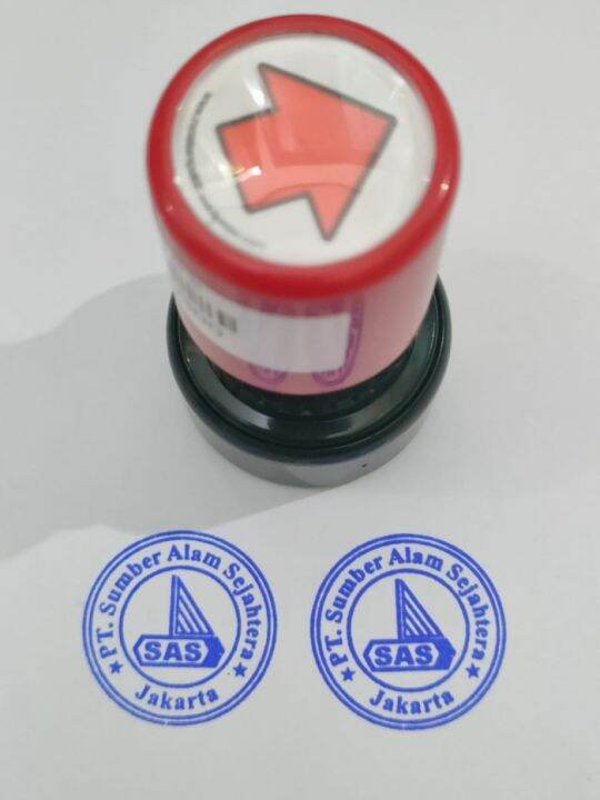 Diskon PROMO!!! STEMPEL FLASH / STEMPEL WARNA OTOMATIS CUSTOME UKURAN ...