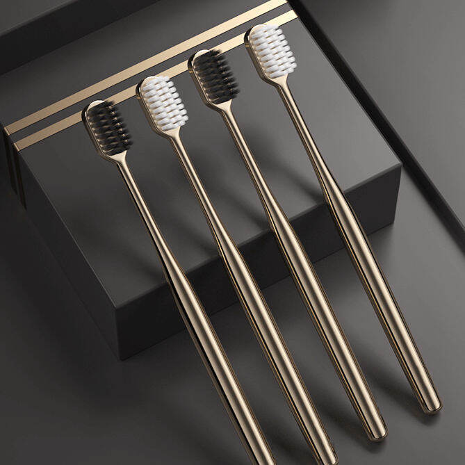 Spot parcel post High-End Toothbrush Bamboo Charcoal Silk Soft Fur High ...