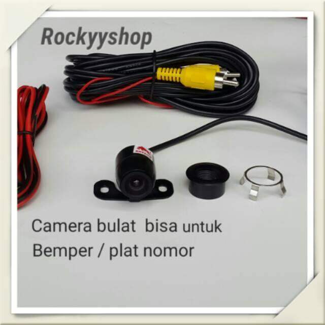 Camera mundur bulat.bisa di bemper atau diplat nomor | Lazada Indonesia