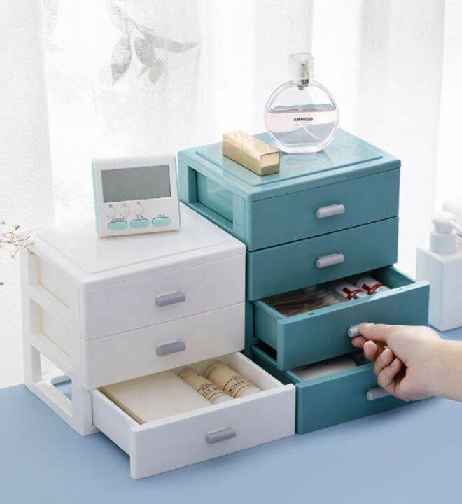 SNG02 7D Desk Storage Box Stationary Jewelry Organizer Cosmetic Drawer ...