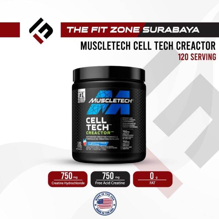 Muscletech Cell Tech Creactor 120 Servings Creatine HCL | Lazada Indonesia