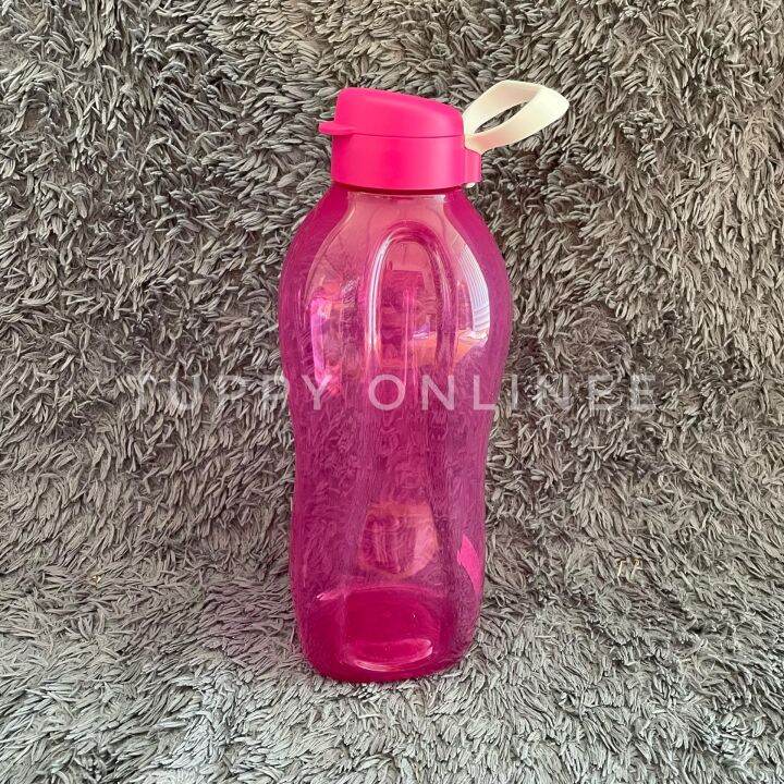 Tupperware Eco Bottle 2L With Handle Pink Botol | Lazada Indonesia