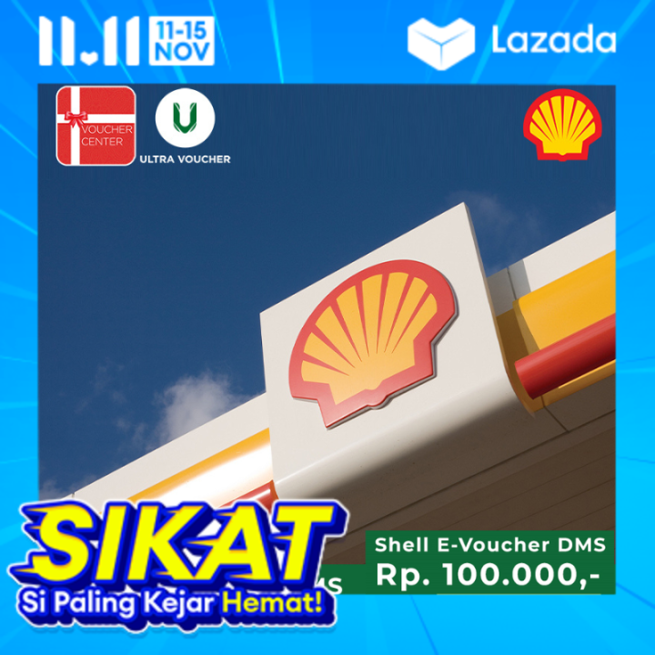 Voucher Digital Shell E-Voucher DMS 100.000,- Digital Code | Lazada ...