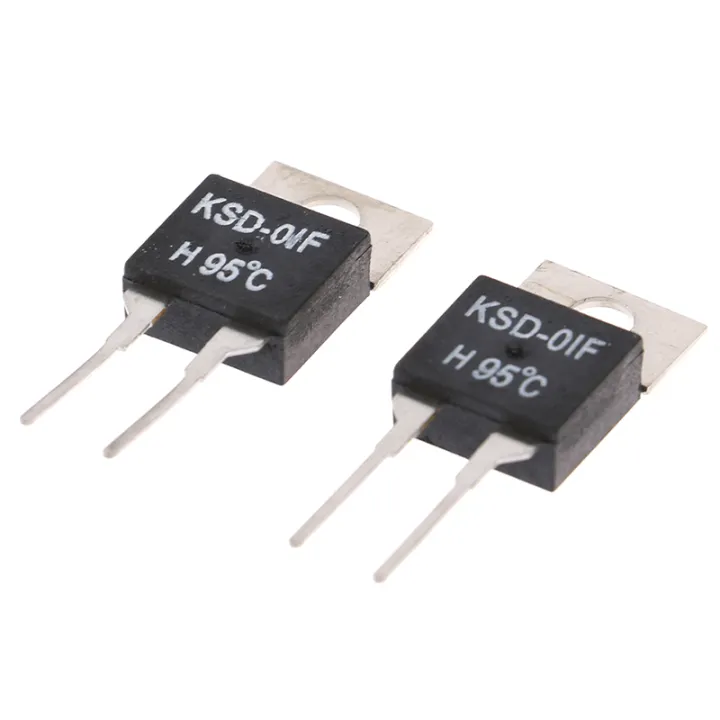 Refreshing 2Pcs Normally Open Thermal Switch Temperature Sensor ...