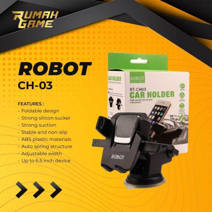Car HOLDER ROBOT RT-CH03/ Holder Mobil | Lazada Indonesia