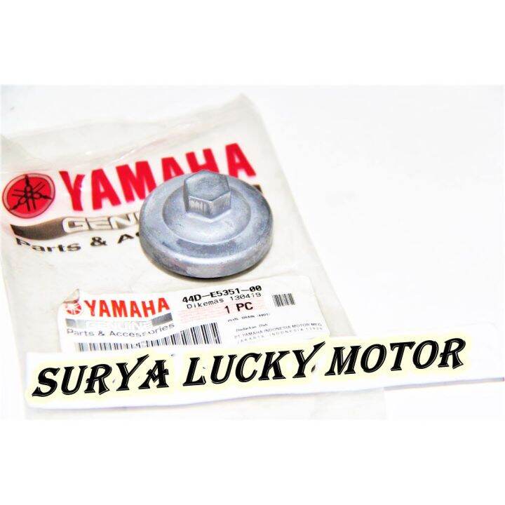 Baud Baut Plug Drain Pembuangan Oli Bawah Xeon 44d-e5351-00 Original Yamaha | Lazada Indonesia