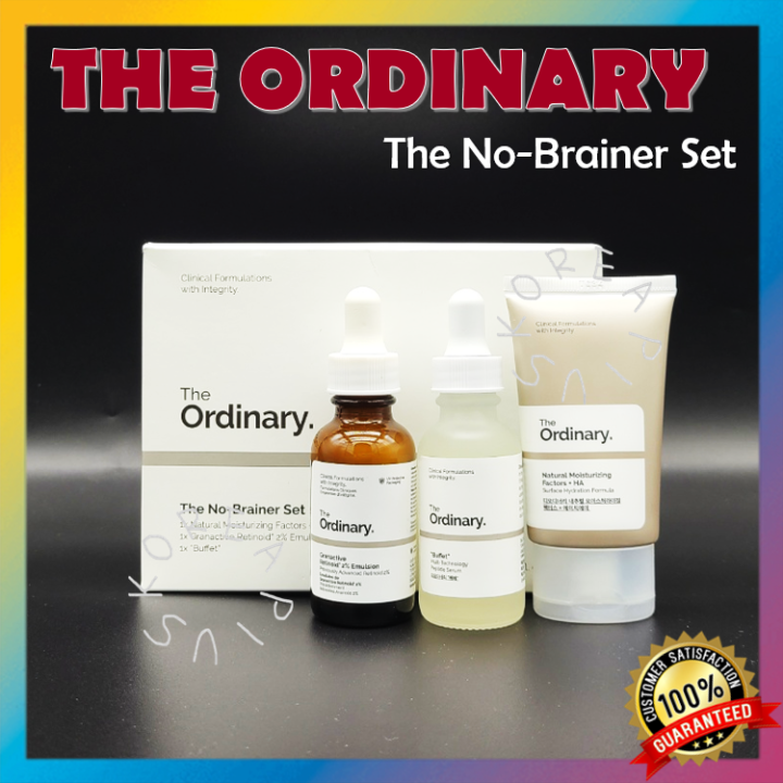 [THE ORDINARY] The No-Brainer Set | Lazada PH