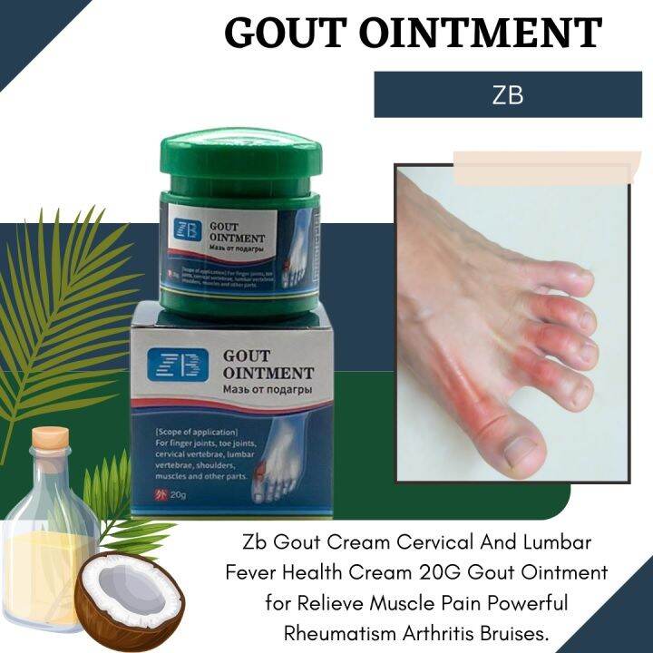 ZB Gout Ointment and Gout Spray Suitable For Various Discomfort | Lazada PH