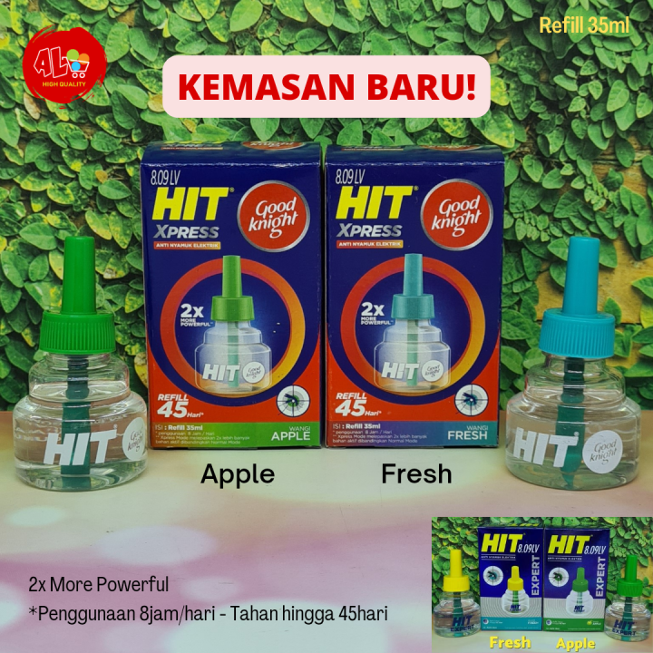 Refill Obat Anti Nyamuk Elektrik HIT XPRESS 35ml - Tahan 45 hari ...