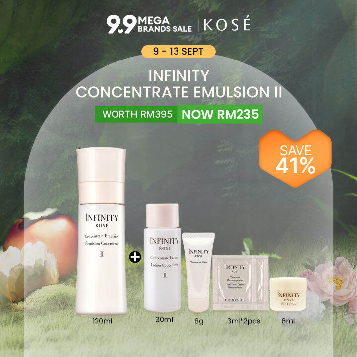 Kose Infinity Concentrate Emulsion II 120ml (Moisturiser) | Lazada