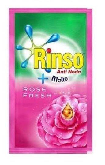 Rinso deterjen cair rose fresh kemasan sachet (harga 2 renceng = 12 pcs ...