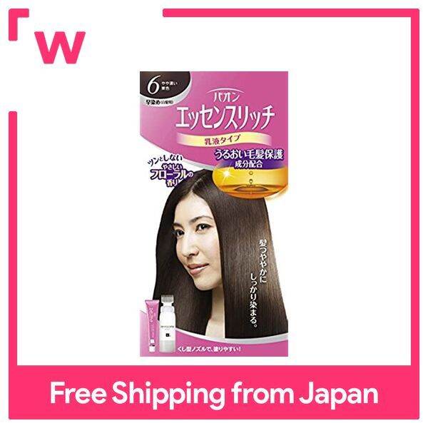 Paon Essence Rich, emulsion type 6, slightly dark chestnut color 50g ...