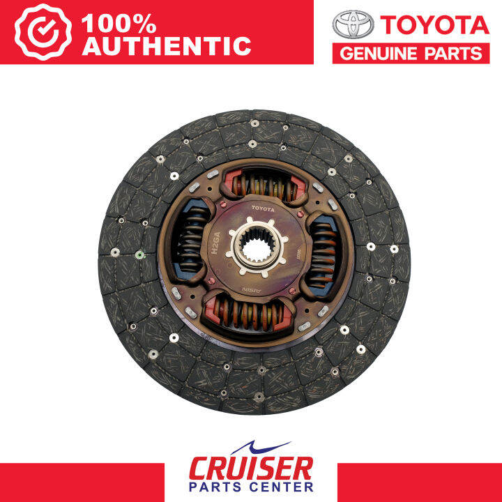 TOYOTA Genuine Parts - Clutch Disc 31250-0K281 USE FOR TOYOTA FORTUNER, HILUX AND HIACE 2016 ...