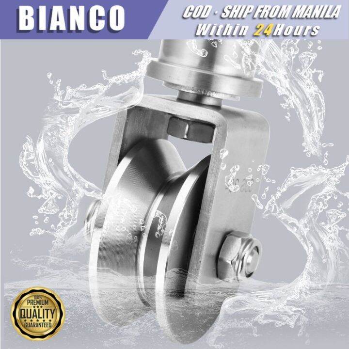 360° Stainless Swivel Wheel with Spring 58mm Sliding Gate Roller ...