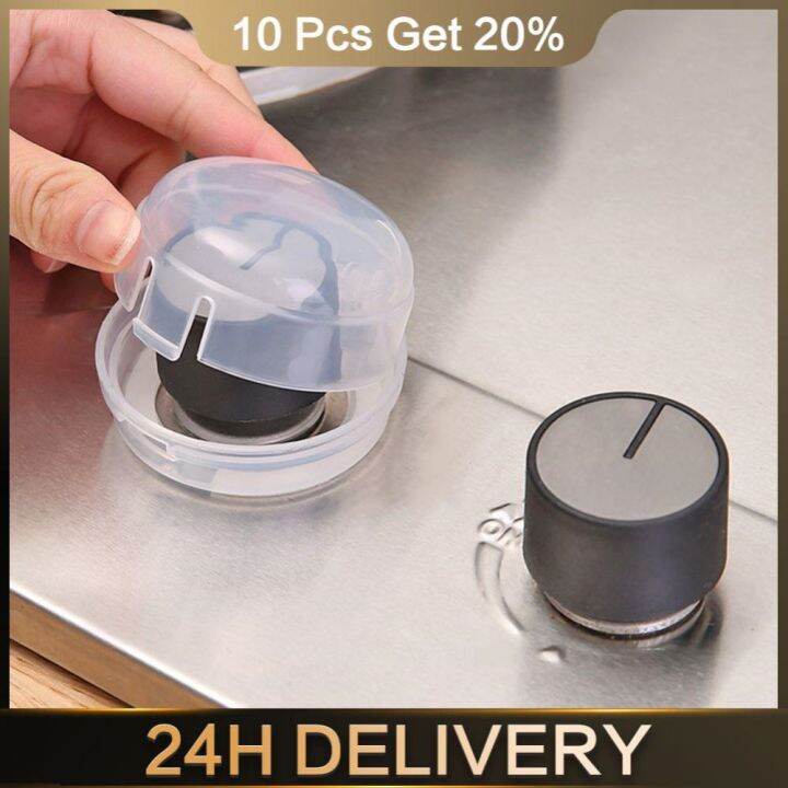 Gas Security Lock Universal For Kitchen Oven Burner Protect Knob Cover ...