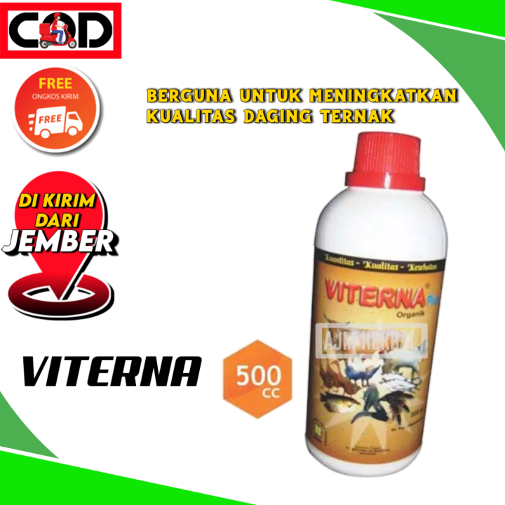 VITERNA PLUS NASA Vitamin Ternak Organik Original | Lazada Indonesia