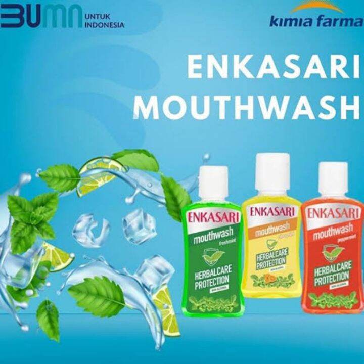 Enkasari Moutwash 100ML exp 02 2023 | Lazada Indonesia
