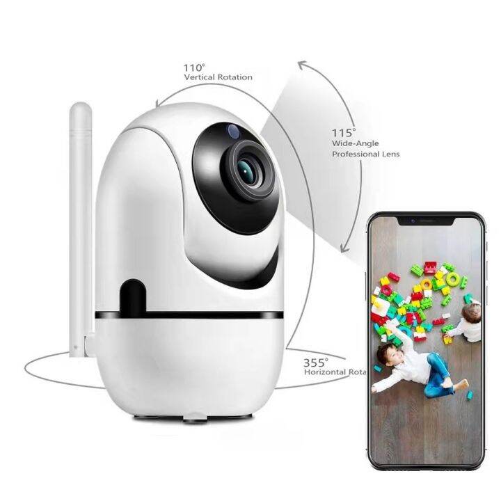 Two-Way Audio Night Vision Surveillance HD CCTV Camera 360Degree ...