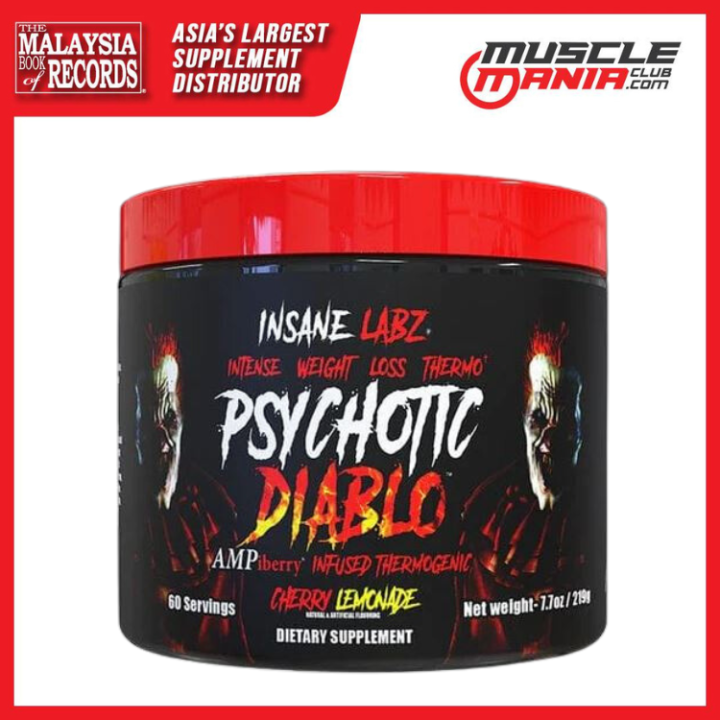 Insane Labz Psychotic Diablo Powder (60 servings) | Lazada