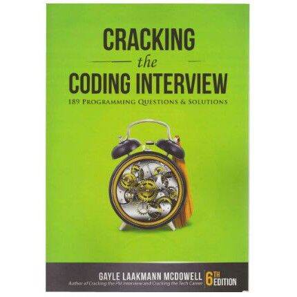 Computer Programming Book - Cracking the Coding Interview, 6th Edition: 189 Programming ...