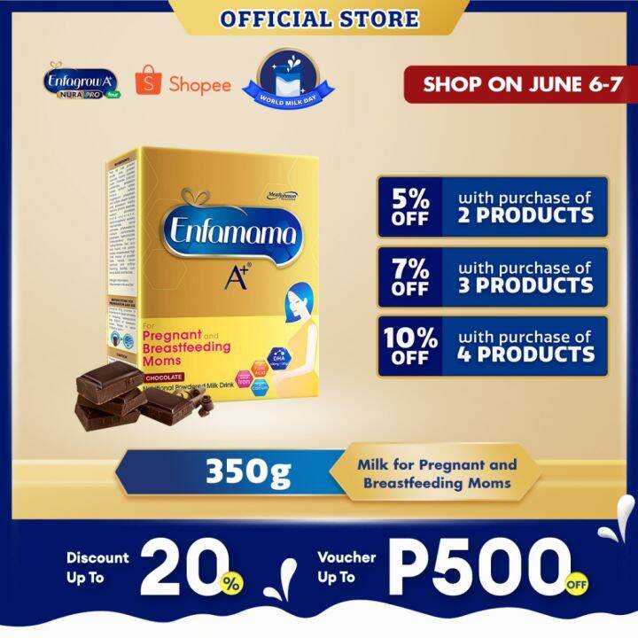 Hot 卍 Enfamama A Chocolate 350g Powdered Milk Drink for Pregnant and ...
