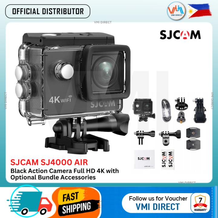 SJCAM SJ4000 Air Action Camera Vlogging Wireless 4K Full HD DV 2.0 Inch Screen WIFI Sport HDMI ...
