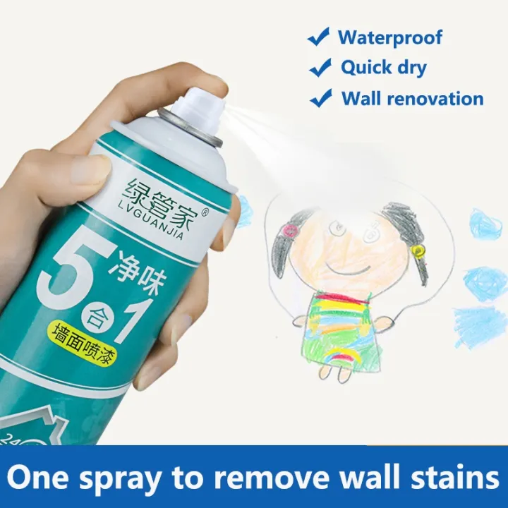 Wall Repair Agent White Spray Paint Home Interior White Wall Stain ...