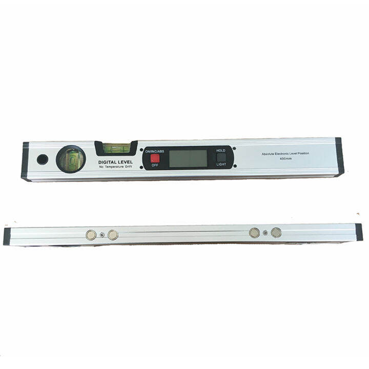 Alat Ukur Sudut Kemiringan Digital Inclinometer Waterpass Level 360 Degree 400mm with Magnetics ...