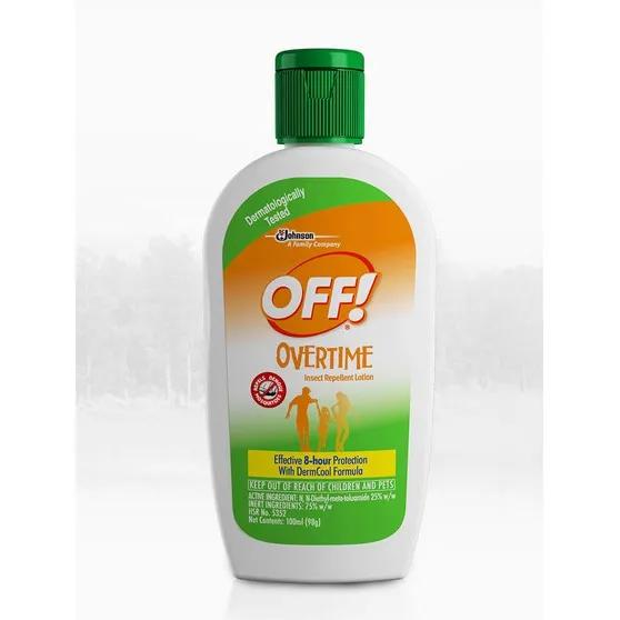 OFF Overtime Insect Repellent Lotion 100ml | Lazada PH