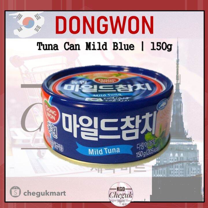 Dongwon Korean Tuna Can Mild Blue Korean 150g | Lazada PH