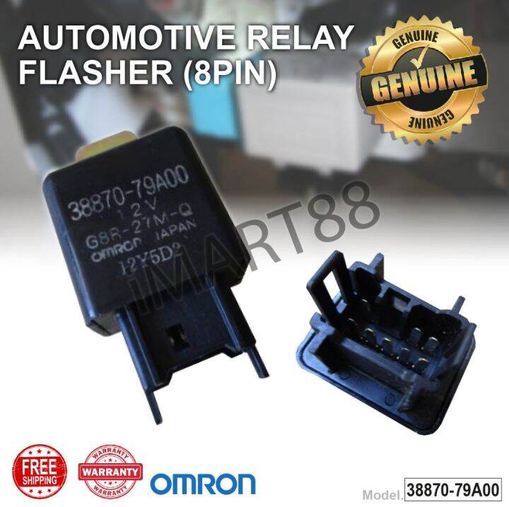 Original Flasher Unit Power Relay Omron 3887 79A00 Multi-Purpose High ...