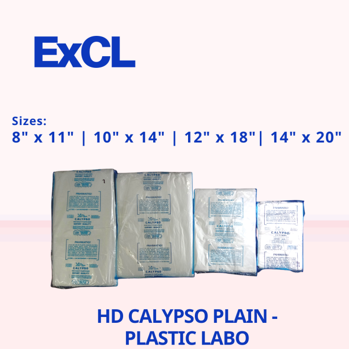 ExCL - HD Calypso Plain - Plastic Labo - per pack | Lazada PH