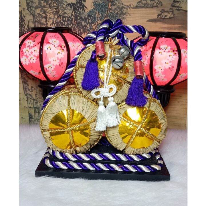 9.5" HAND MADE LUCKY DISPLAY WITH BELL AND WOODEN ALTAR - JAPAN | Lazada PH