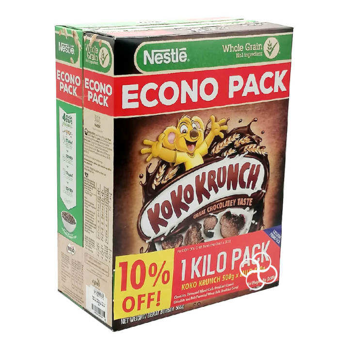 Nestle Koko Krunch + Milo Cereals 500g Promo Pack | Lazada PH