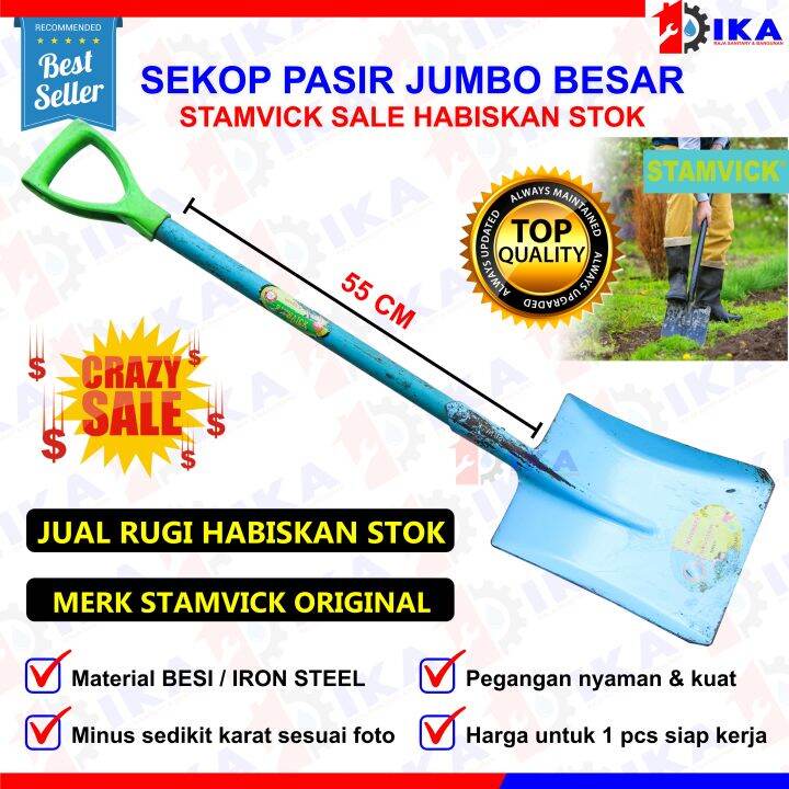 Sekop Pasir STAMVICK Tebal Kuat - Sekrop Pasir Awet Stamvick ...