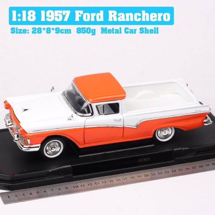 Big Scale 1:18 Vintage Road Signature Ford Ranchero Truck Model Pickup ...