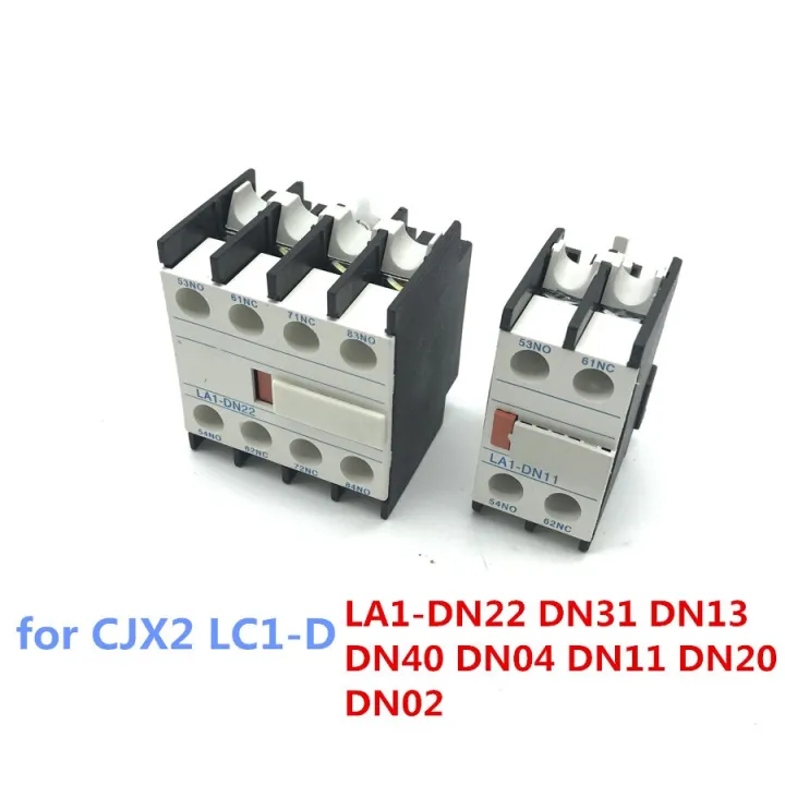 Contactor block Auxiliary The auxiliary contact LA1-DN22 DN31 DN13 DN40 DN04 DN11 DN20 DN02 for ...